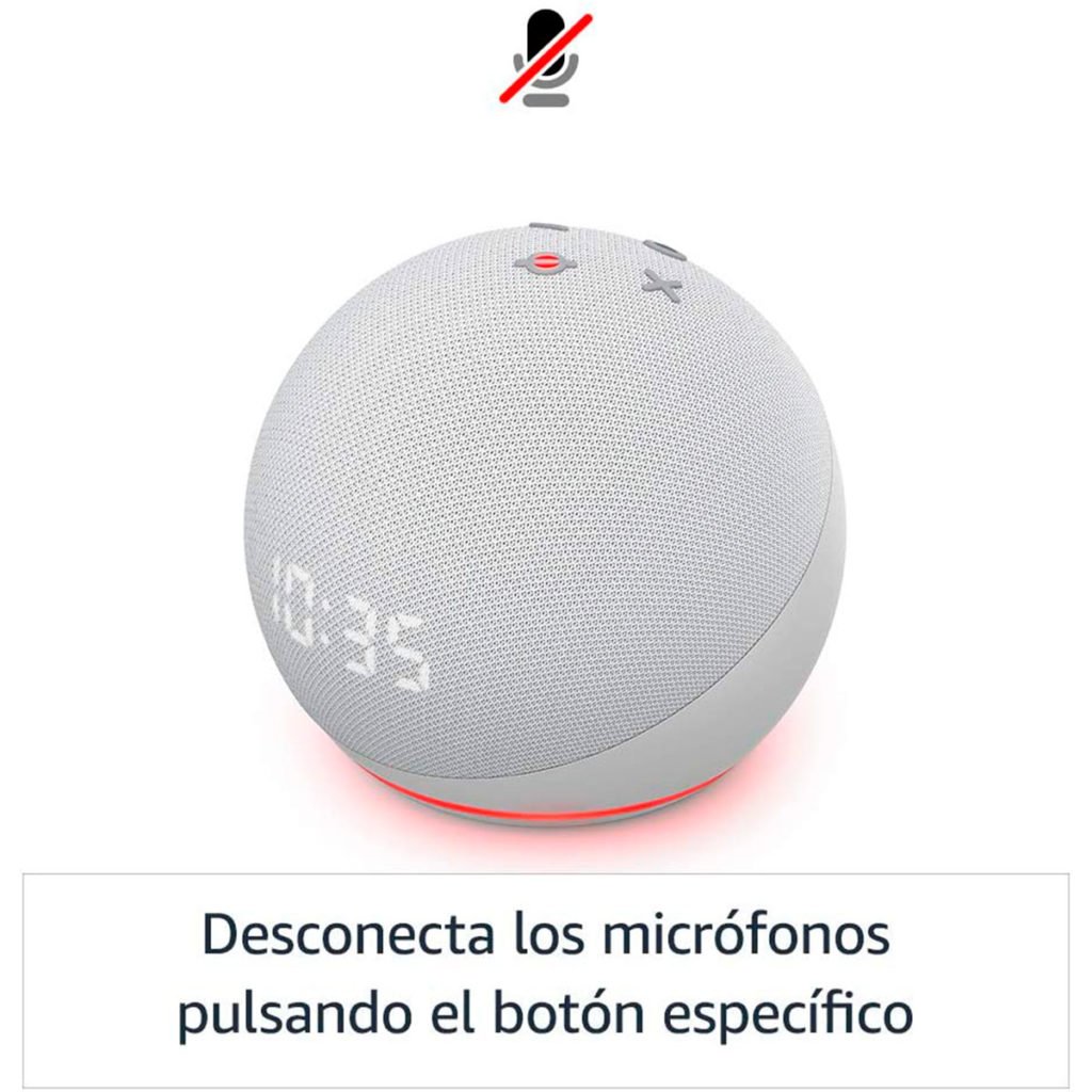 Alexa Echo Dot 4ta generación con reloj – PlanetCompu – componentes de PC