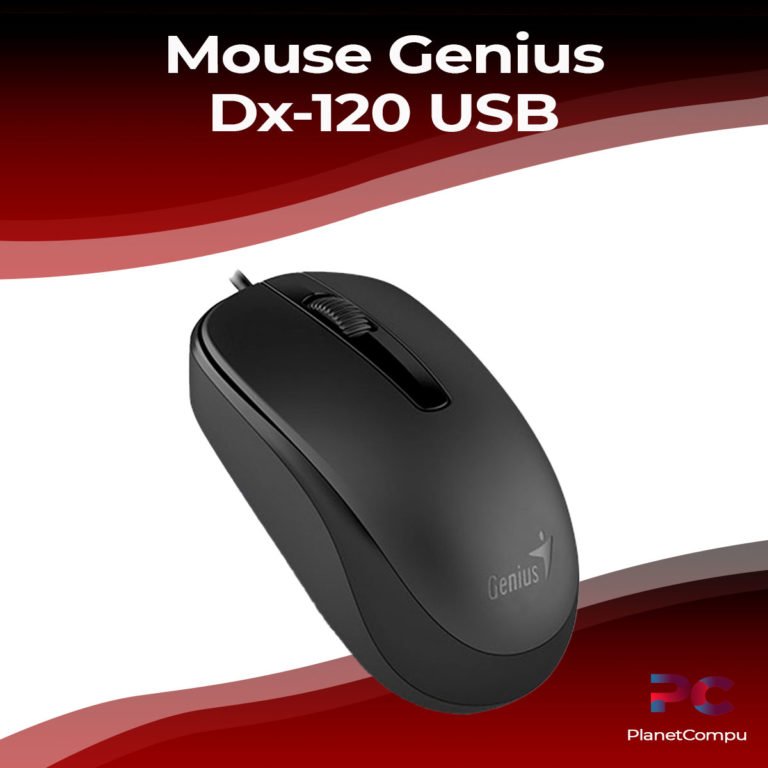 Mouse Genius DX-120 USB – PlanetCompu – componentes de PC