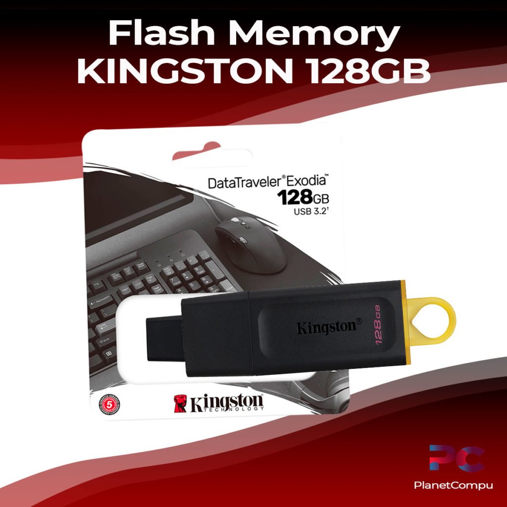 USB 128GB Kingston Exodia 3.2 – PlanetCompu – componentes de PC