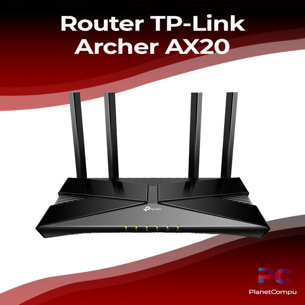 Router Tp link Archer AX20 AX1800 Wi-Fi 6 – PlanetCompu – componentes de PC