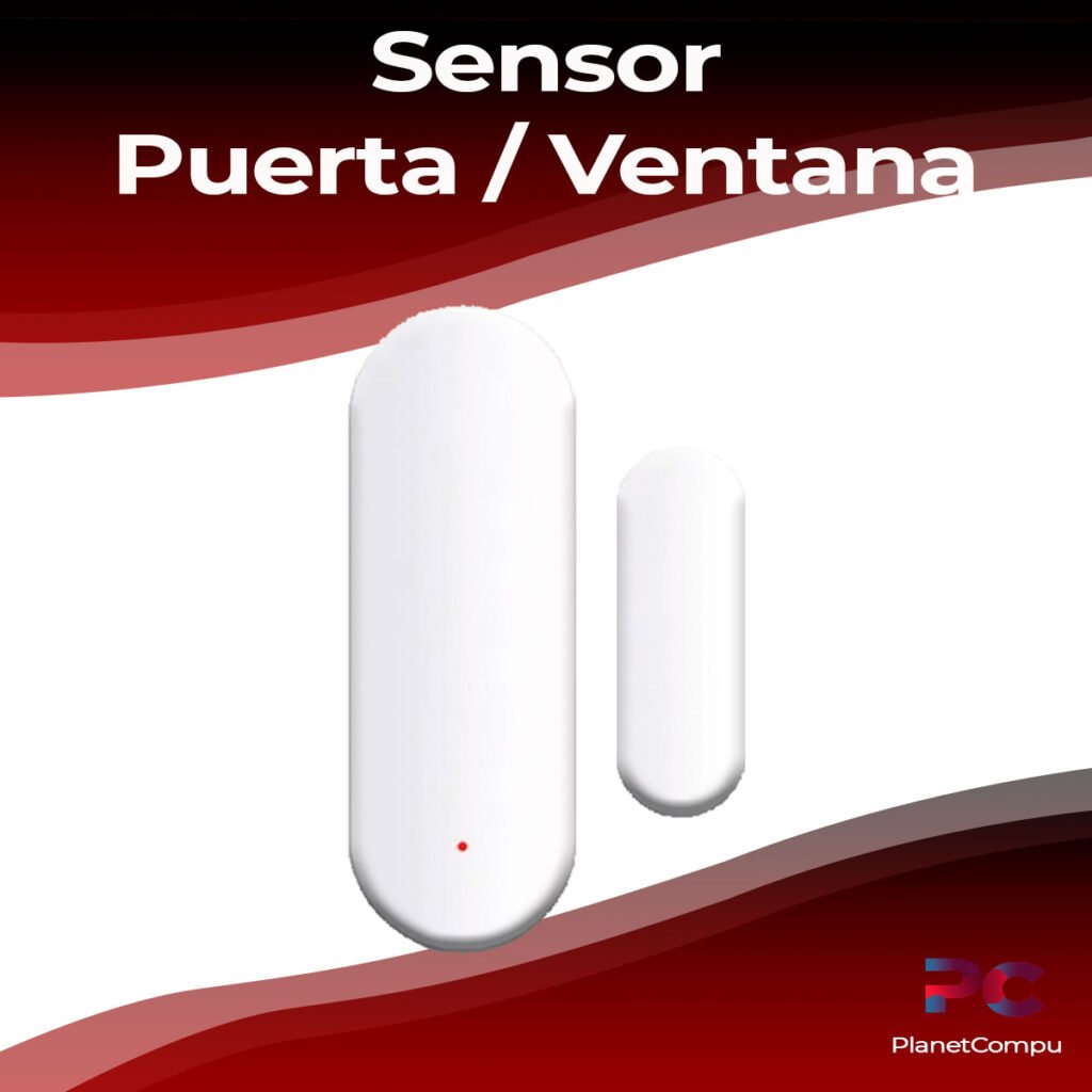 Sensor de Puerta/Ventana Inteligente WiFi Tuya – PlanetCompu ...