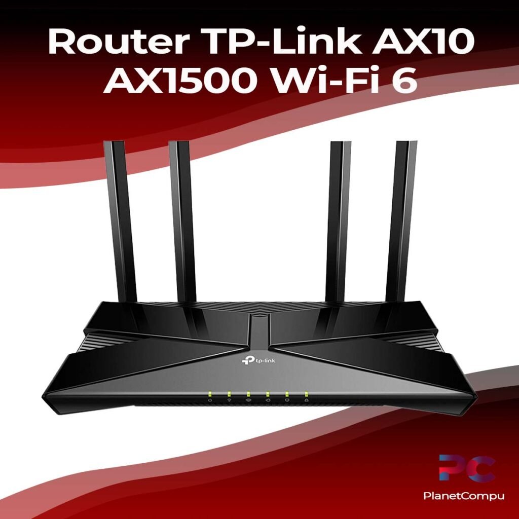 Router Tp link Archer AX10 AX3000 Wi-Fi 6 – PlanetCompu – componentes de PC